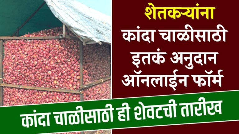 कांदा चाळीसाठी ऑनलाईन फॉर्म सुरू झाले : पहा कागदपत्रे व पटकन भरा फॉर्म ...